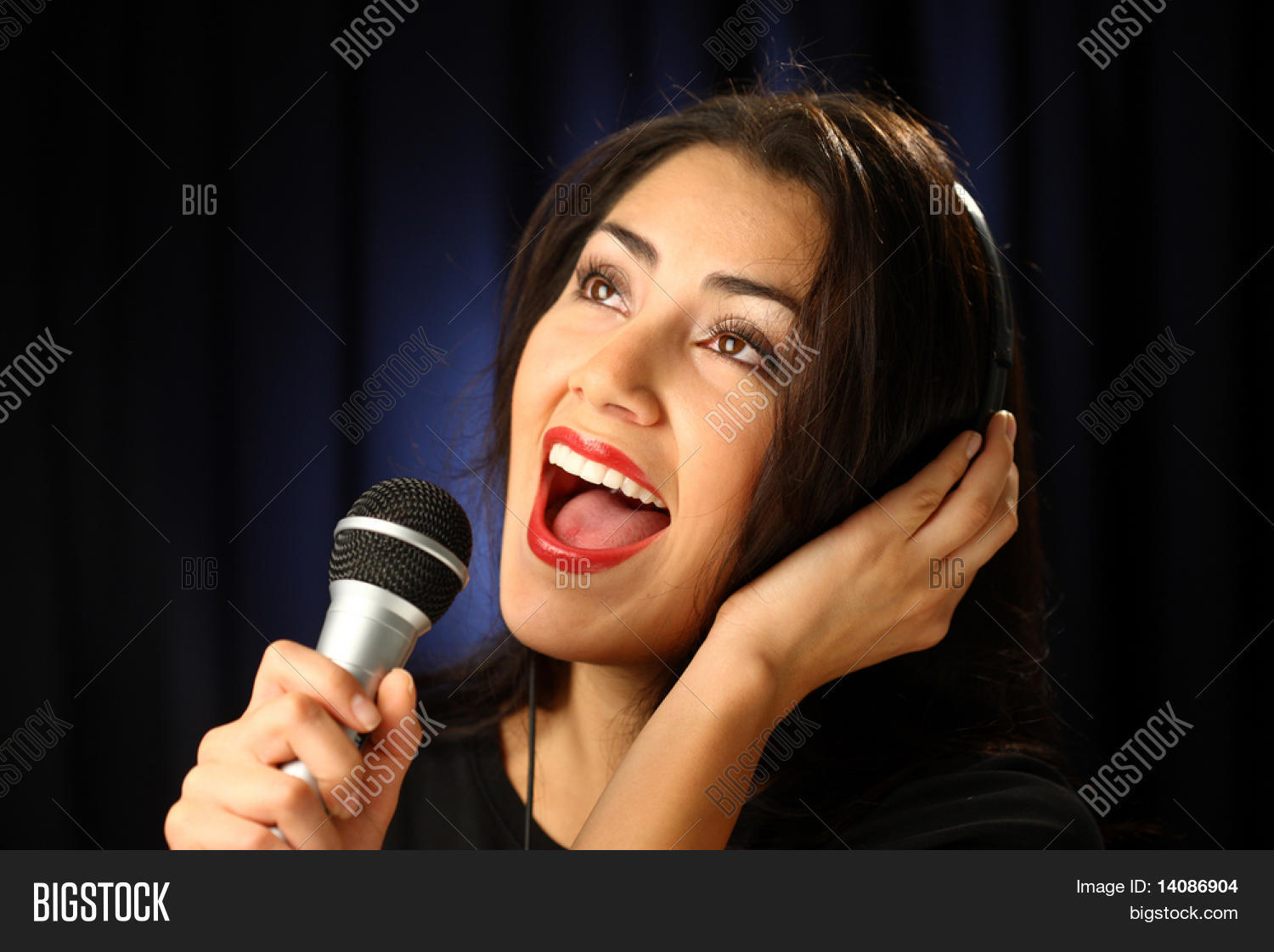 Woman Singing Image & Photo (Free Trial) | Bigstock