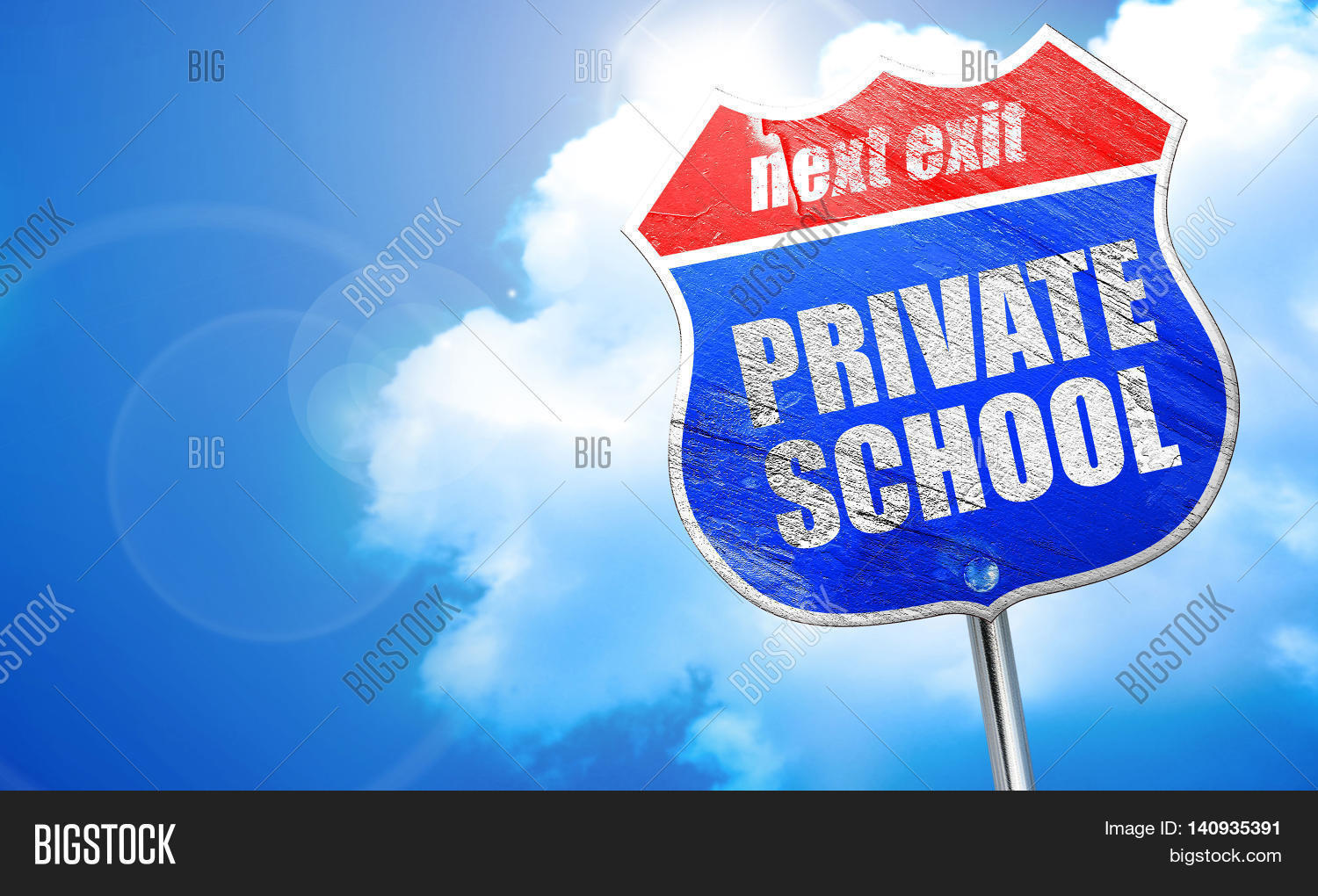 Private School, 3D Image & Photo (Free Trial) | Bigstock