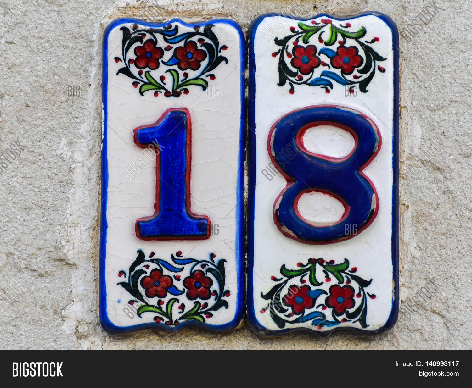 House Number Eighteen Image & Photo (Free Trial) | Bigstock