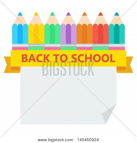 Back School Pencil Vector & Photo (Free Trial) | Bigstock