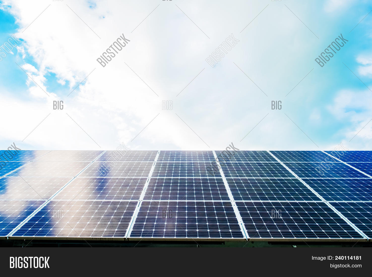 Solar Panels Sky Great Image & Photo (Free Trial) | Bigstock