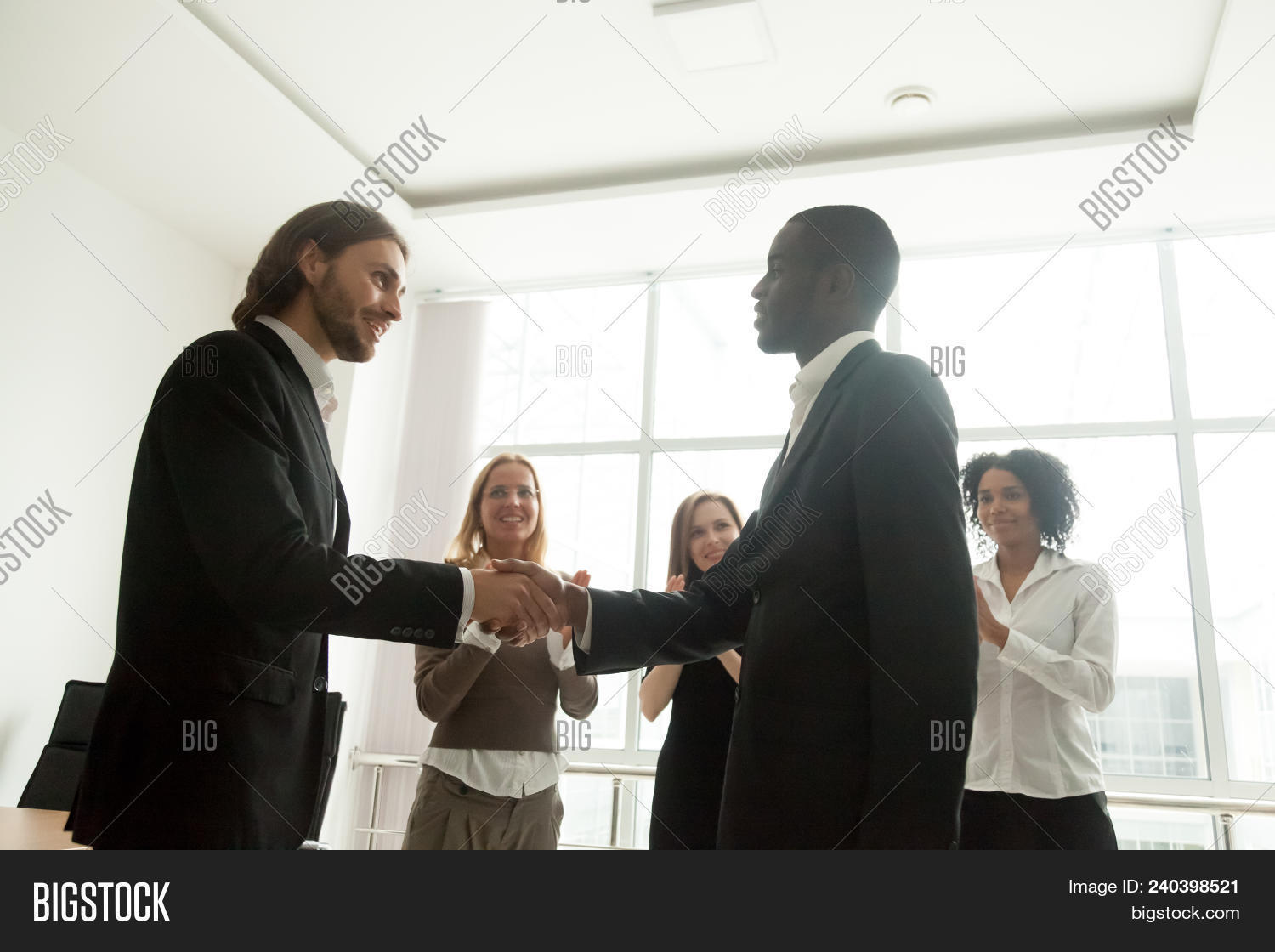 Boss Team Appreciating Image & Photo (Free Trial) | Bigstock