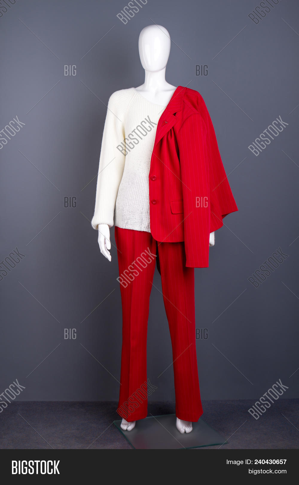 Mannequin Red Female Image & Photo (Free Trial) | Bigstock