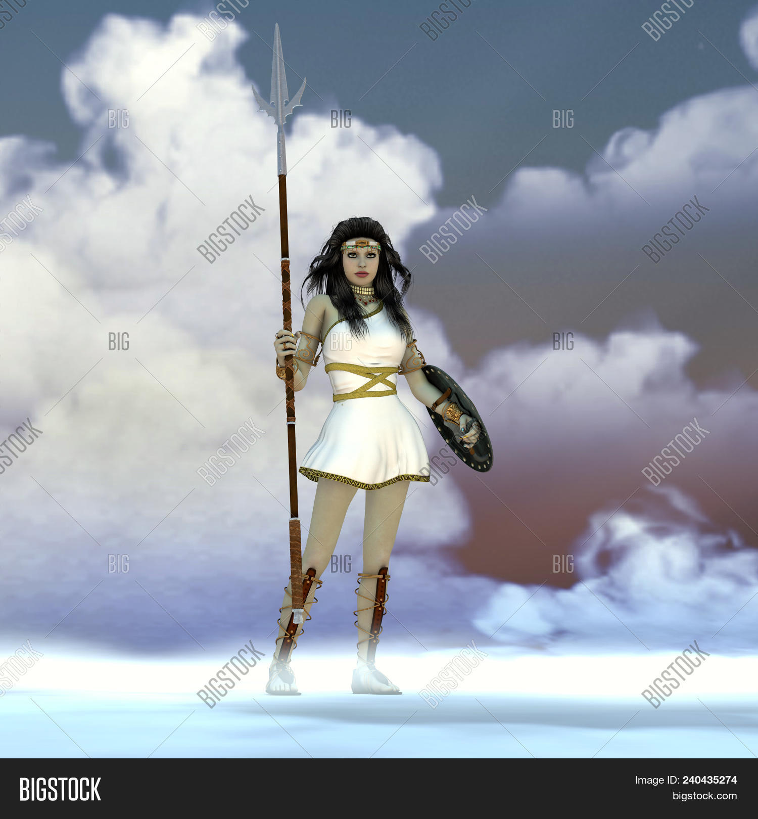 Athena Greek Goddess Image & Photo (Free Trial) | Bigstock