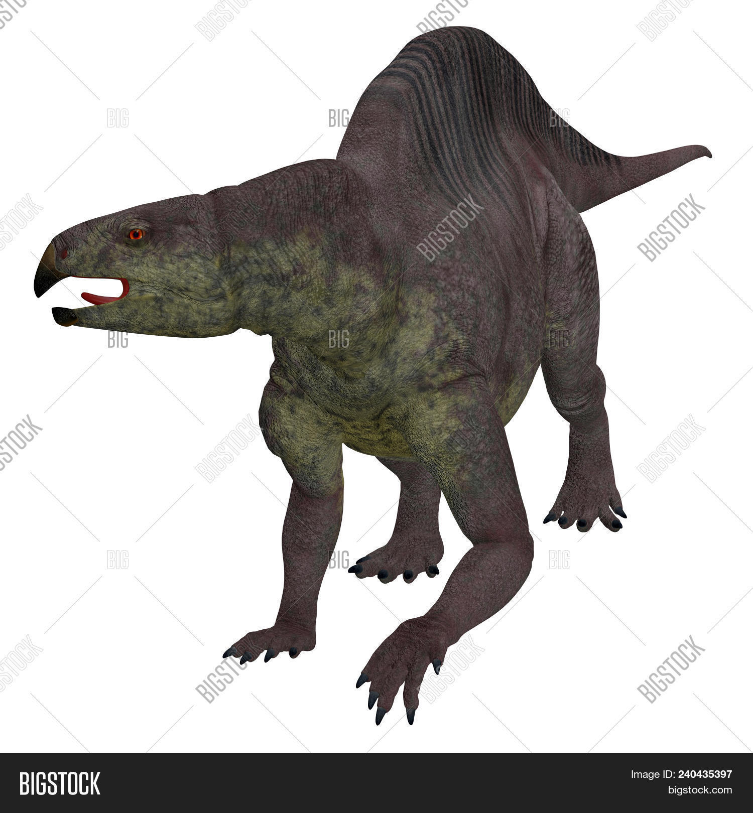 Lotosaurus Dinosaur On Image & Photo (Free Trial) | Bigstock