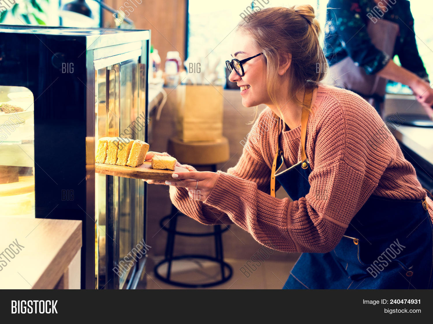 Woman Getting Cake Out Image & Photo (Free Trial) | Bigstock