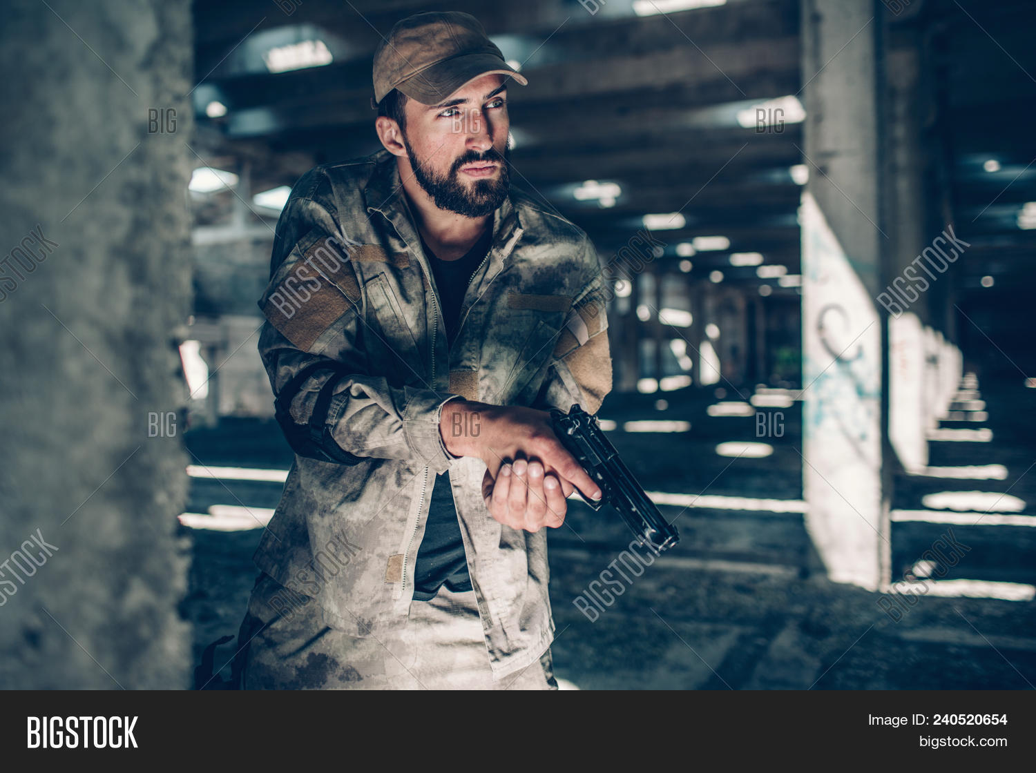 Calm Fighter Wears Image & Photo (Free Trial) | Bigstock