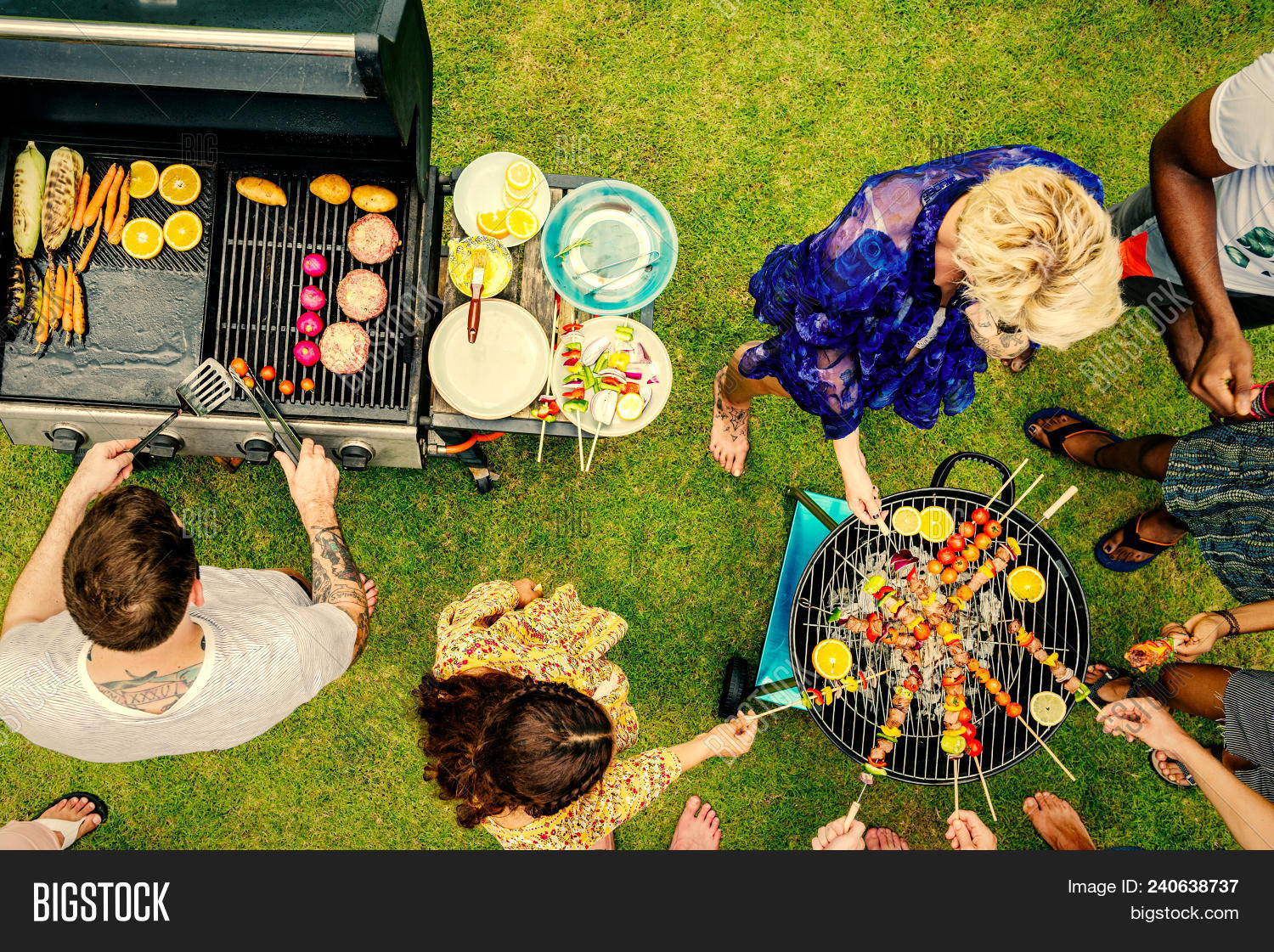 Barbecue Dinner Summer Image & Photo (Free Trial) | Bigstock