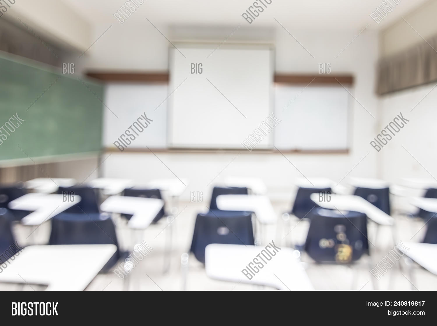 Blur Classroom Image & Photo (Free Trial) | Bigstock