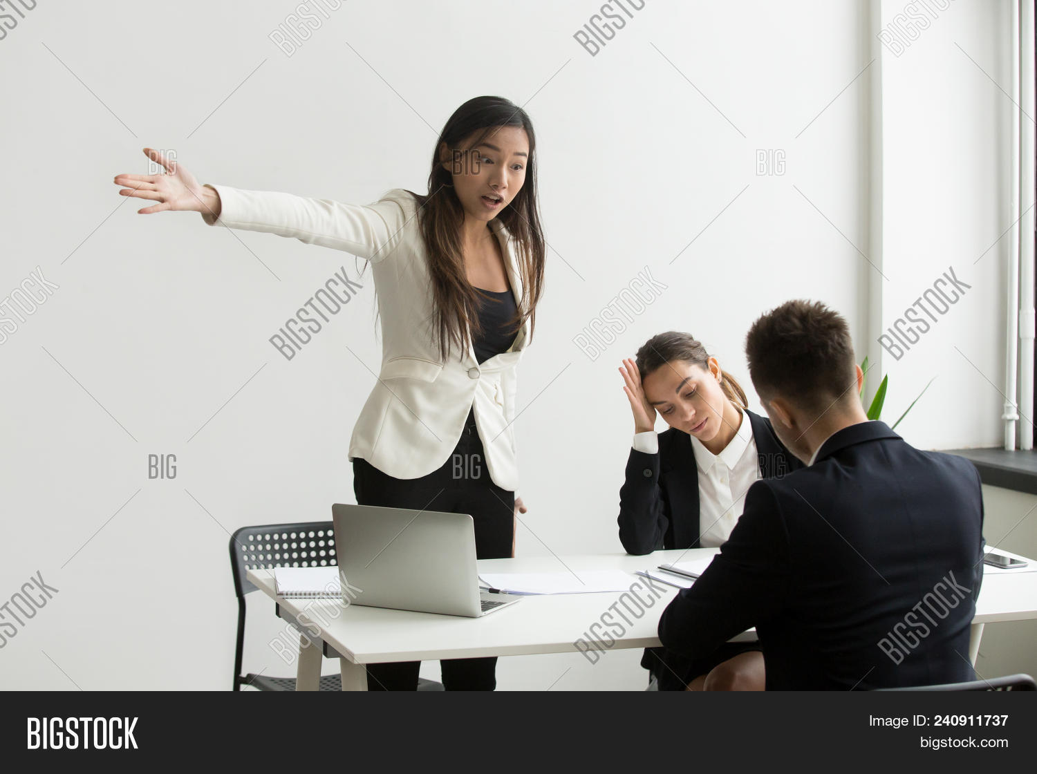 Angry Mad Hr Manager Image & Photo (Free Trial) | Bigstock