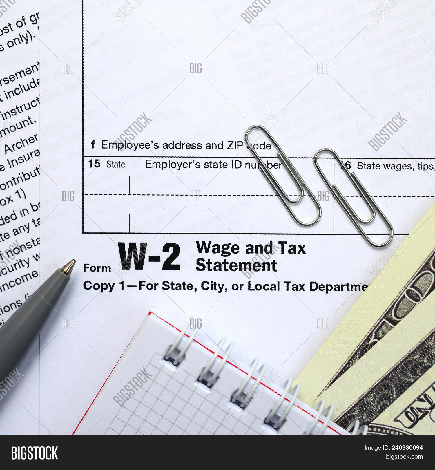 Pen, Notebook Dollar Image & Photo (Free Trial) | Bigstock