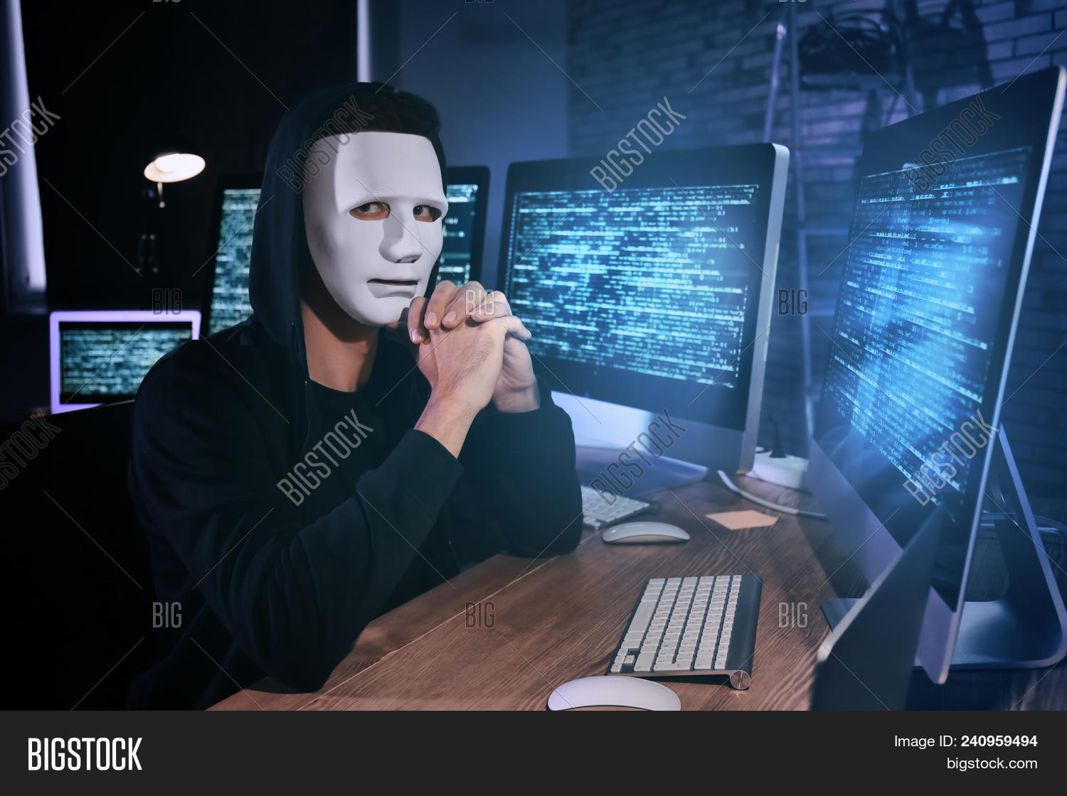 Masked Hacker Dark Image & Photo (Free Trial) | Bigstock