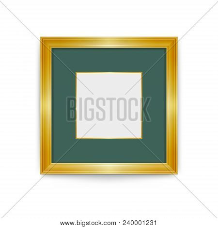 Gold Frame Green Vector & Photo (Free Trial) | Bigstock