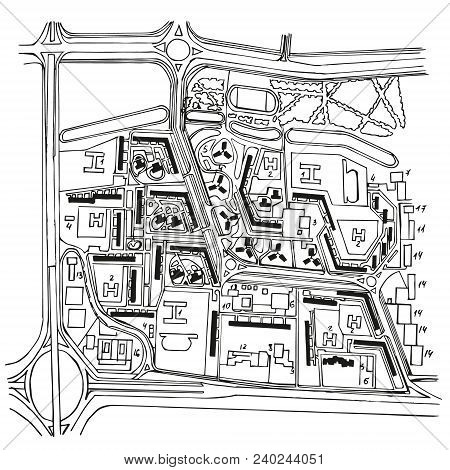 Urban Plan City, Old Vector & Photo (Free Trial) | Bigstock