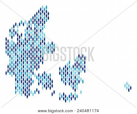 Population Denmark Vector & Photo (Free Trial) | Bigstock