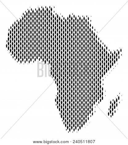 Demography Africa Map Vector & Photo (Free Trial) | Bigstock