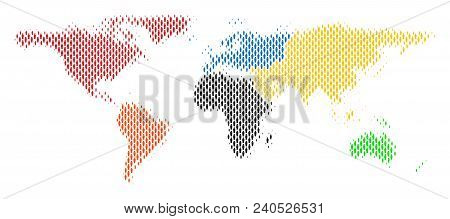 Demography World Map Vector & Photo (Free Trial) | Bigstock