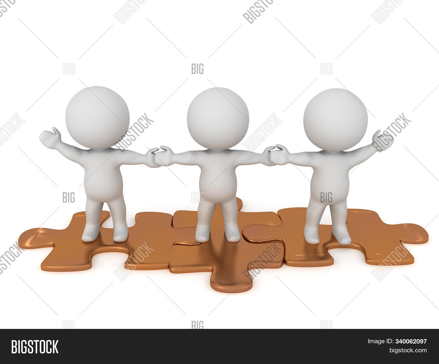 Three 3D Characters Image & Photo (Free Trial) | Bigstock