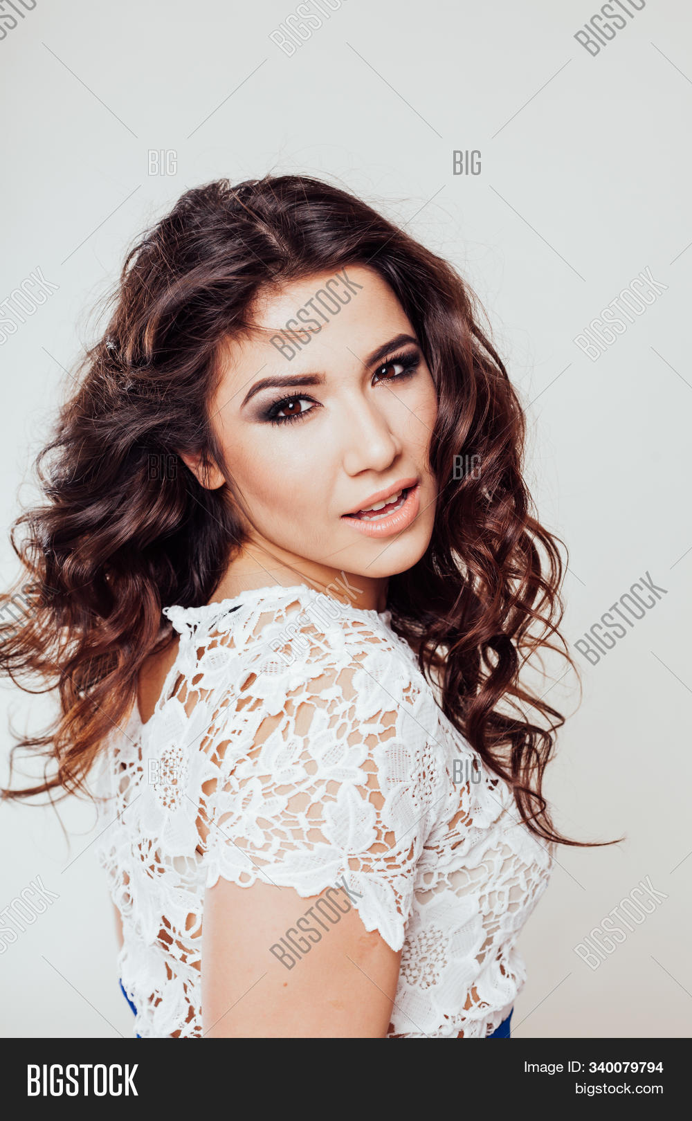 Beautiful Girl Posing Image & Photo (Free Trial) | Bigstock