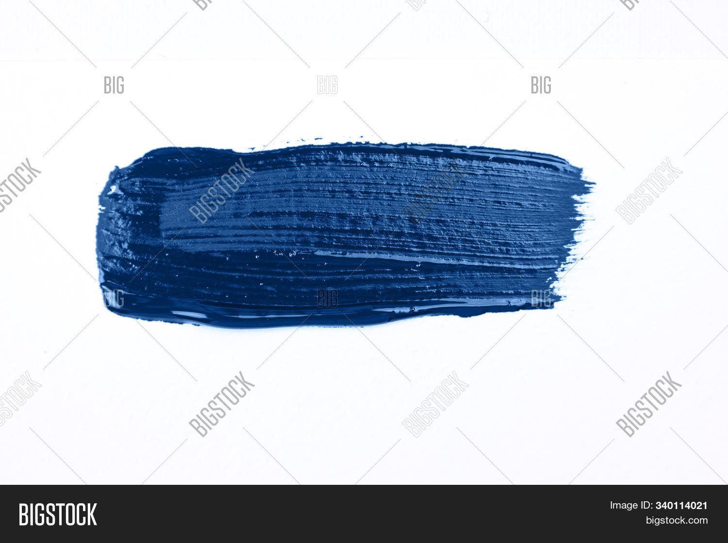Blue Stroke Paint Image & Photo (Free Trial) | Bigstock