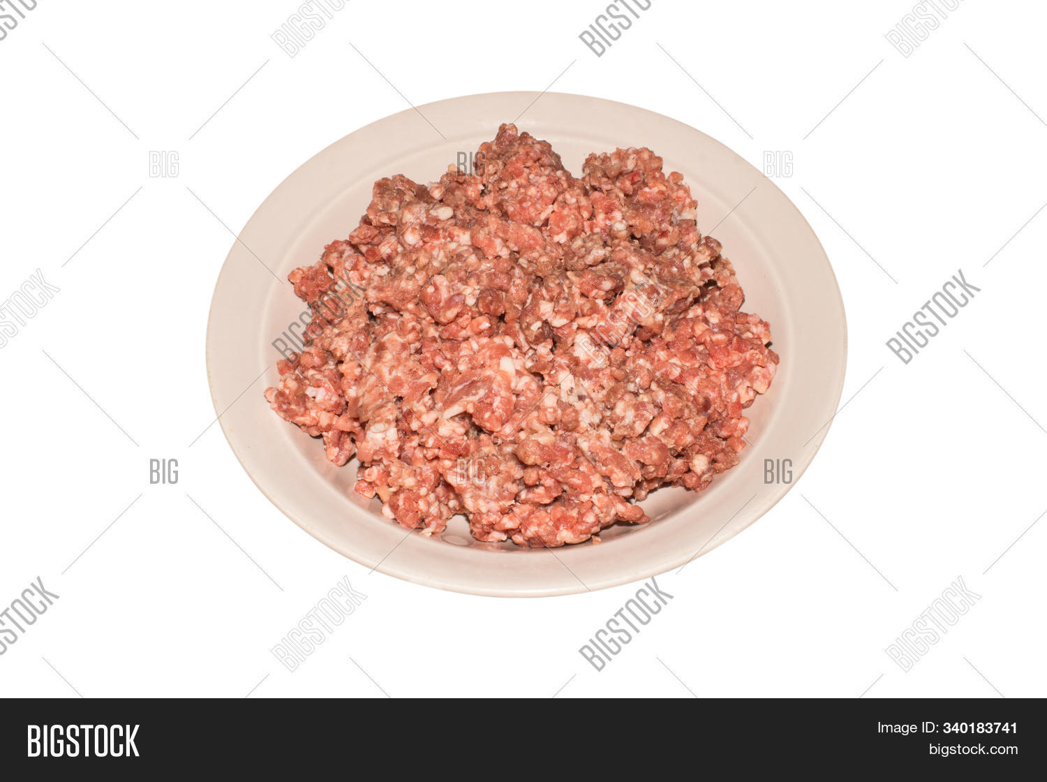 Ground Meat Isolated Image & Photo (Free Trial) | Bigstock