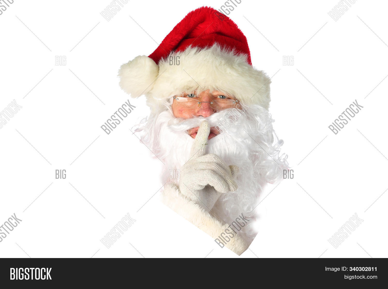 Santa Claus Head. Image & Photo (Free Trial) | Bigstock