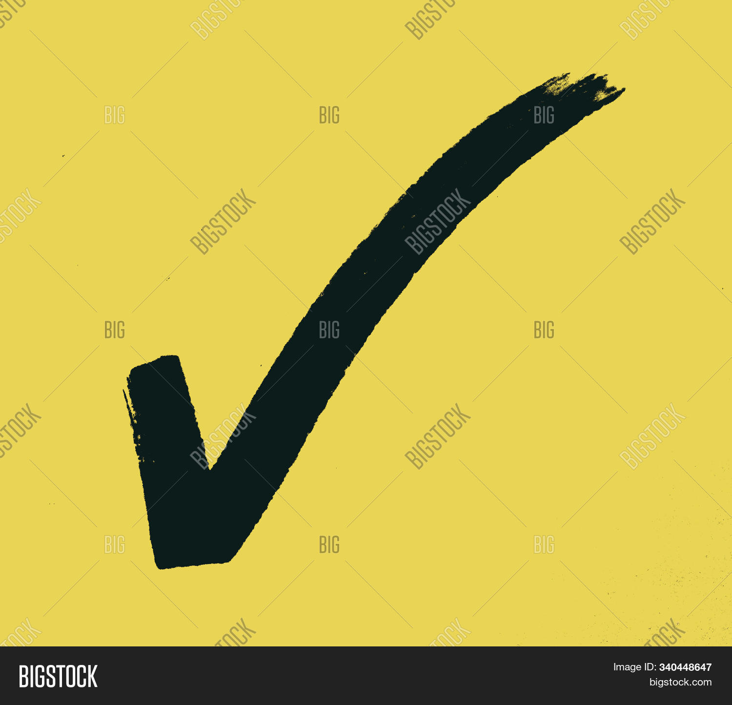 Black Check Mark On Image & Photo (Free Trial) | Bigstock