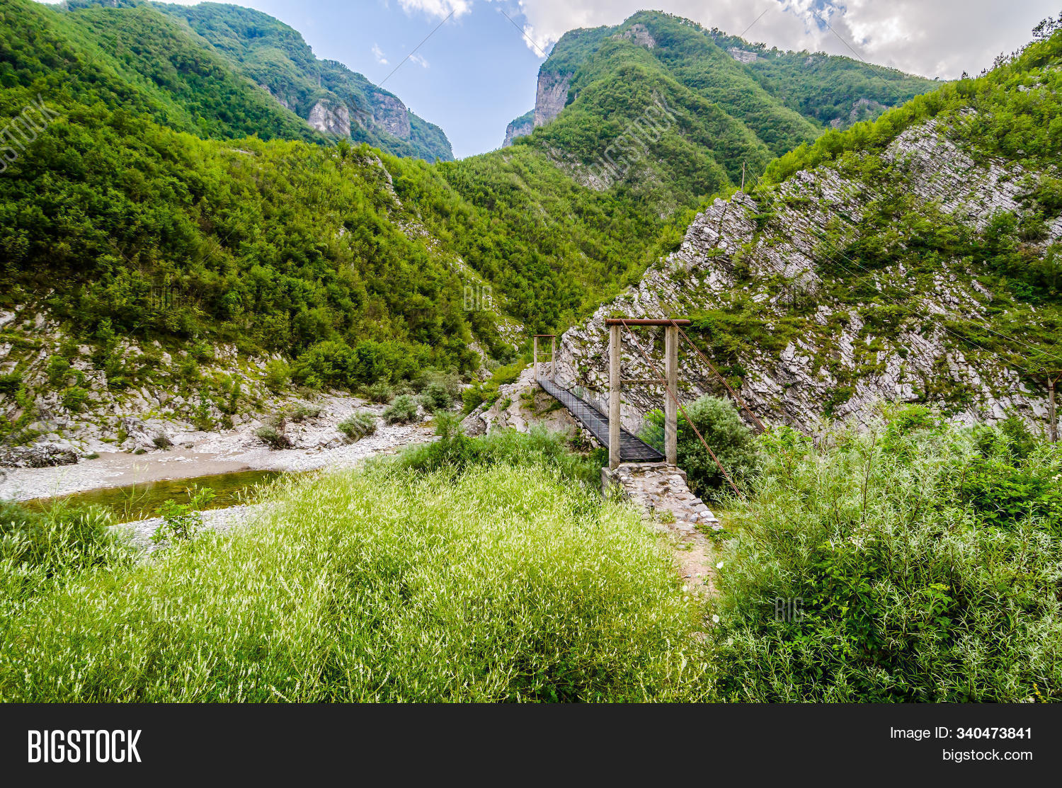 Old Bridge Over River Image & Photo (Free Trial) | Bigstock