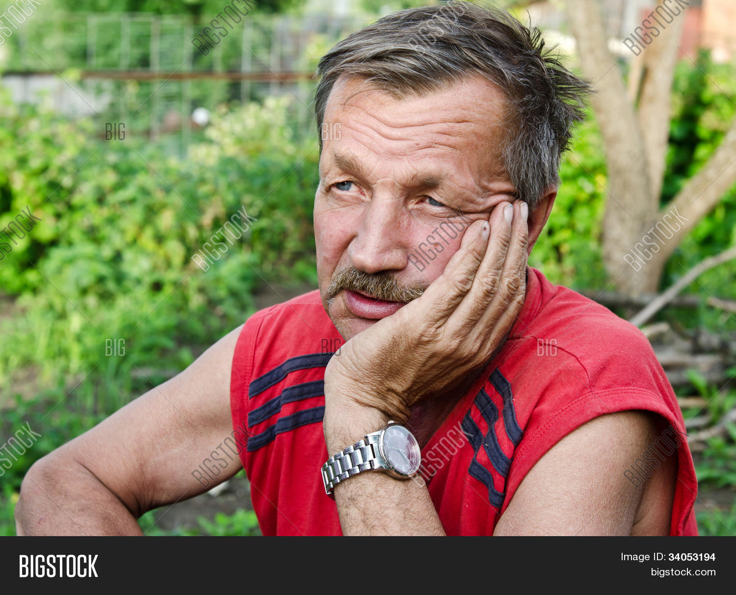 Old Sad Man Image & Photo (Free Trial) | Bigstock