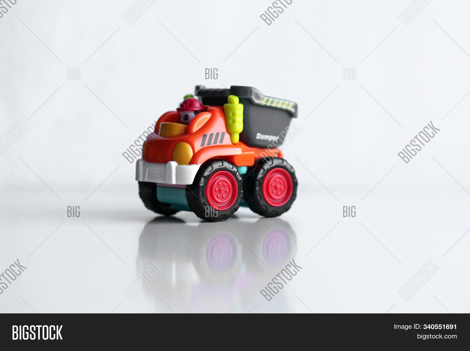 Plastic Dump Truck Toy Image & Photo (Free Trial) | Bigstock