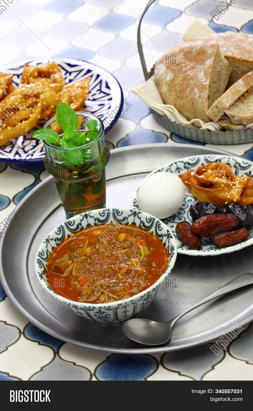 Moroccan Ramadan Iftar Image & Photo (Free Trial) | Bigstock