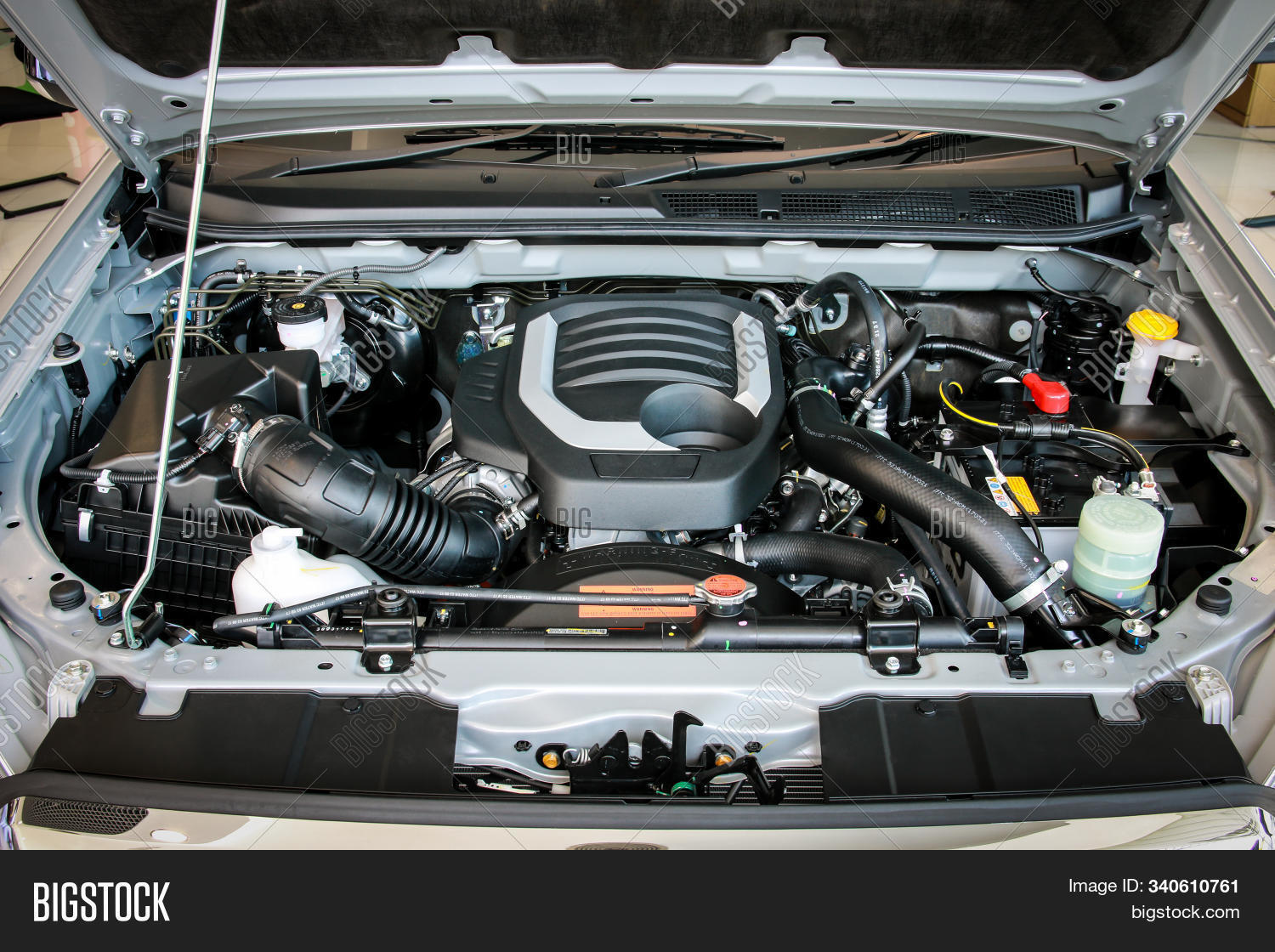 Pickup Truck Open Hood Image & Photo (Free Trial) | Bigstock