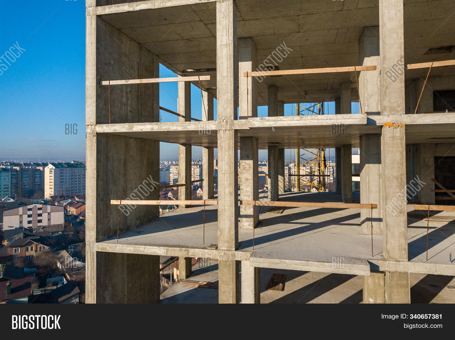 Aerial View Concrete Image & Photo (Free Trial) | Bigstock