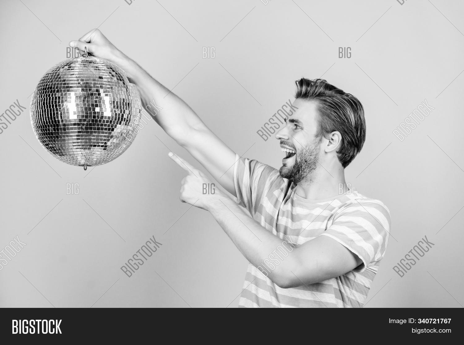 Party Fun. Man Disco Image & Photo (Free Trial) | Bigstock