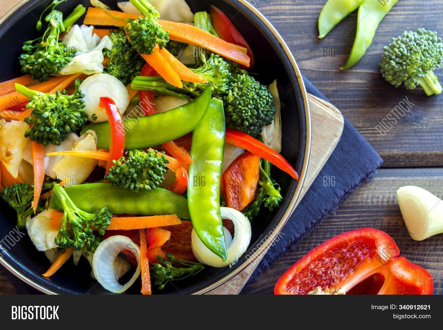 Healthy Vegetarian Image & Photo (Free Trial) | Bigstock