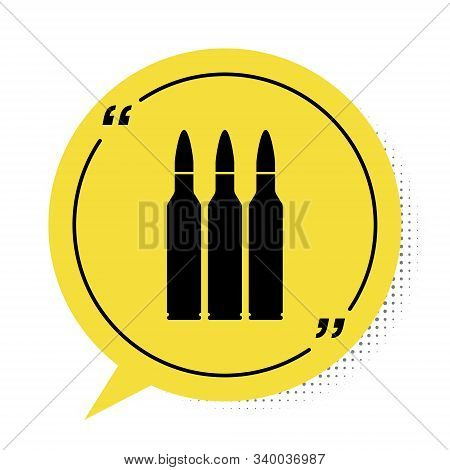 Black Bullet Icon Vector & Photo (Free Trial) | Bigstock