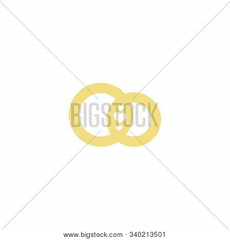Wedding Logo.gold Vector & Photo (Free Trial) | Bigstock