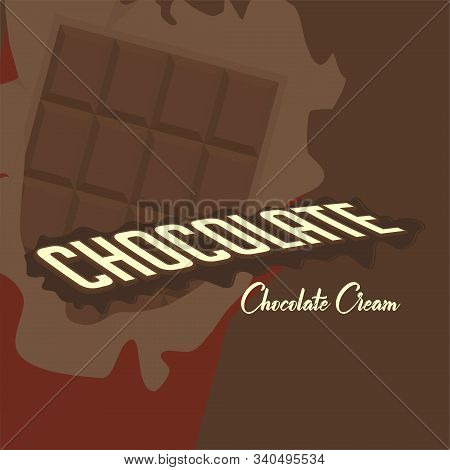 Chocolate Typography Vector & Photo (Free Trial) | Bigstock