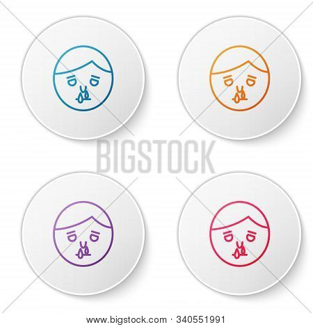 Color Line Runny Nose Vector & Photo (Free Trial) | Bigstock