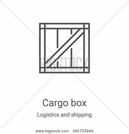 Cargo Box Icon Vector & Photo (Free Trial) | Bigstock