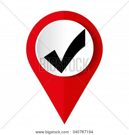 Red Check Mark Icon. Vector & Photo (Free Trial) | Bigstock