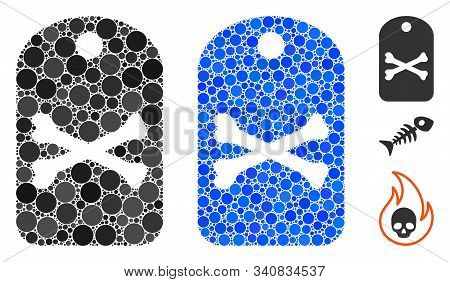 Death Tag Composition Vector & Photo (Free Trial) | Bigstock
