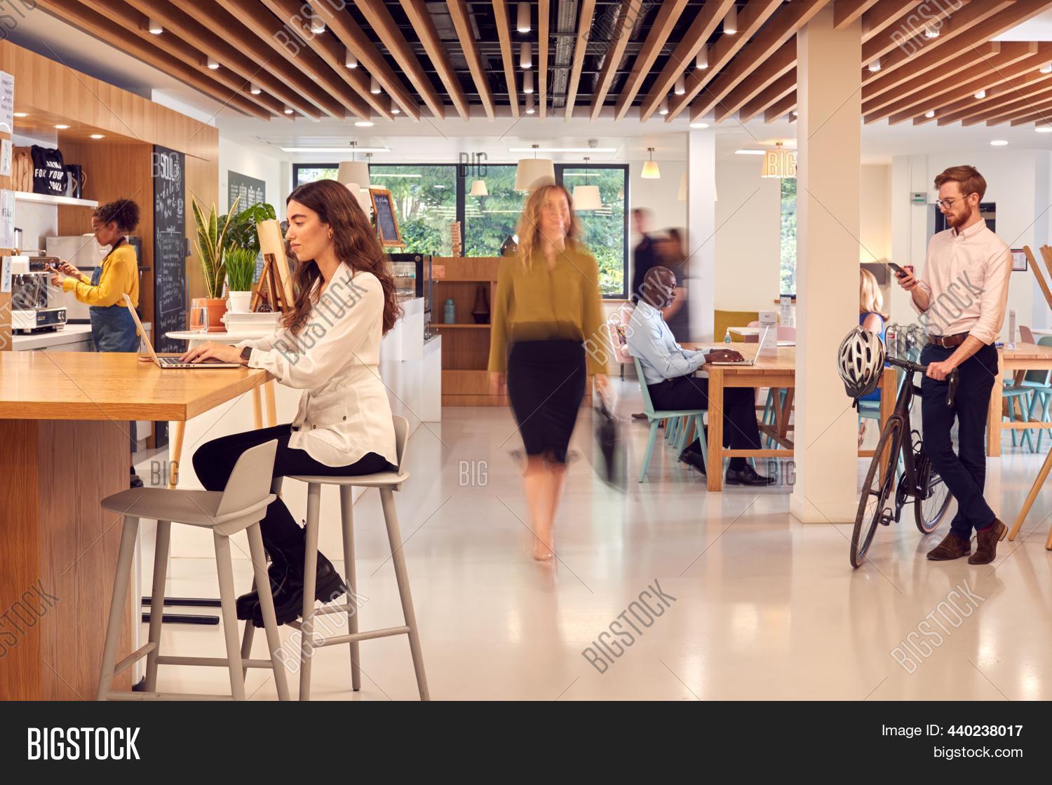 Interior Busy Office Image & Photo (Free Trial) | Bigstock