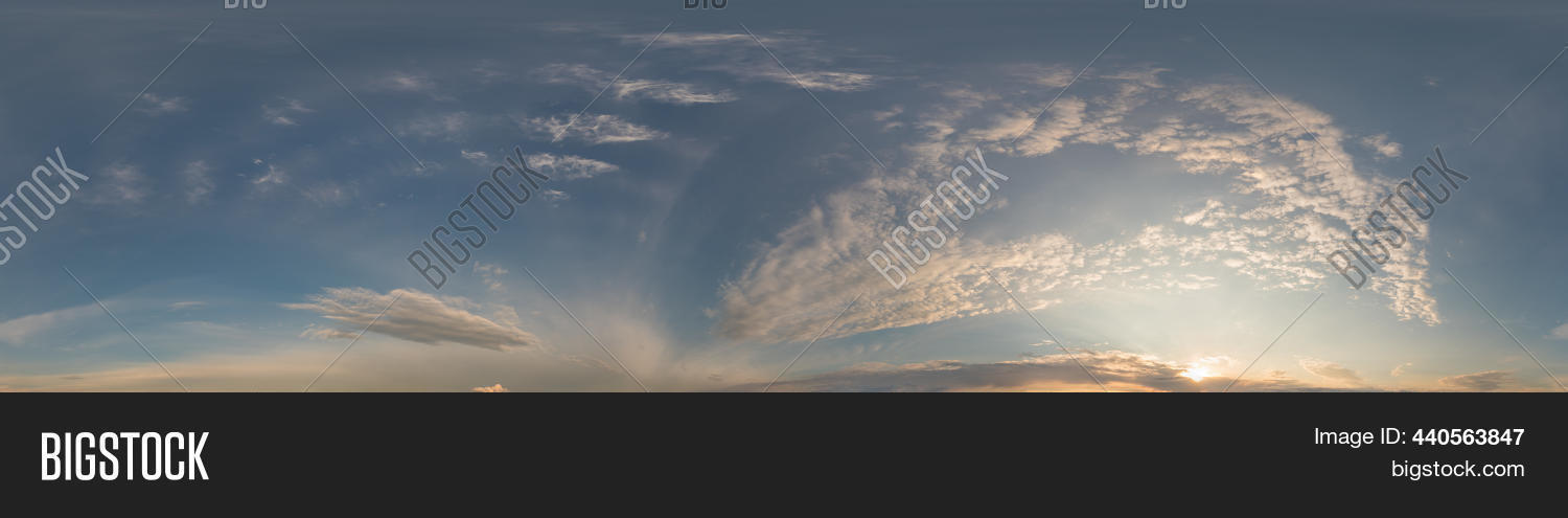 Dark Blue Sunset Sky Image & Photo (Free Trial) | Bigstock