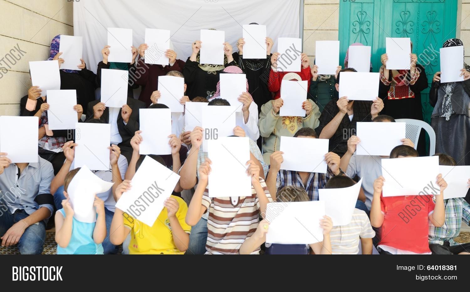 Crowd People Posing Image & Photo (Free Trial) | Bigstock