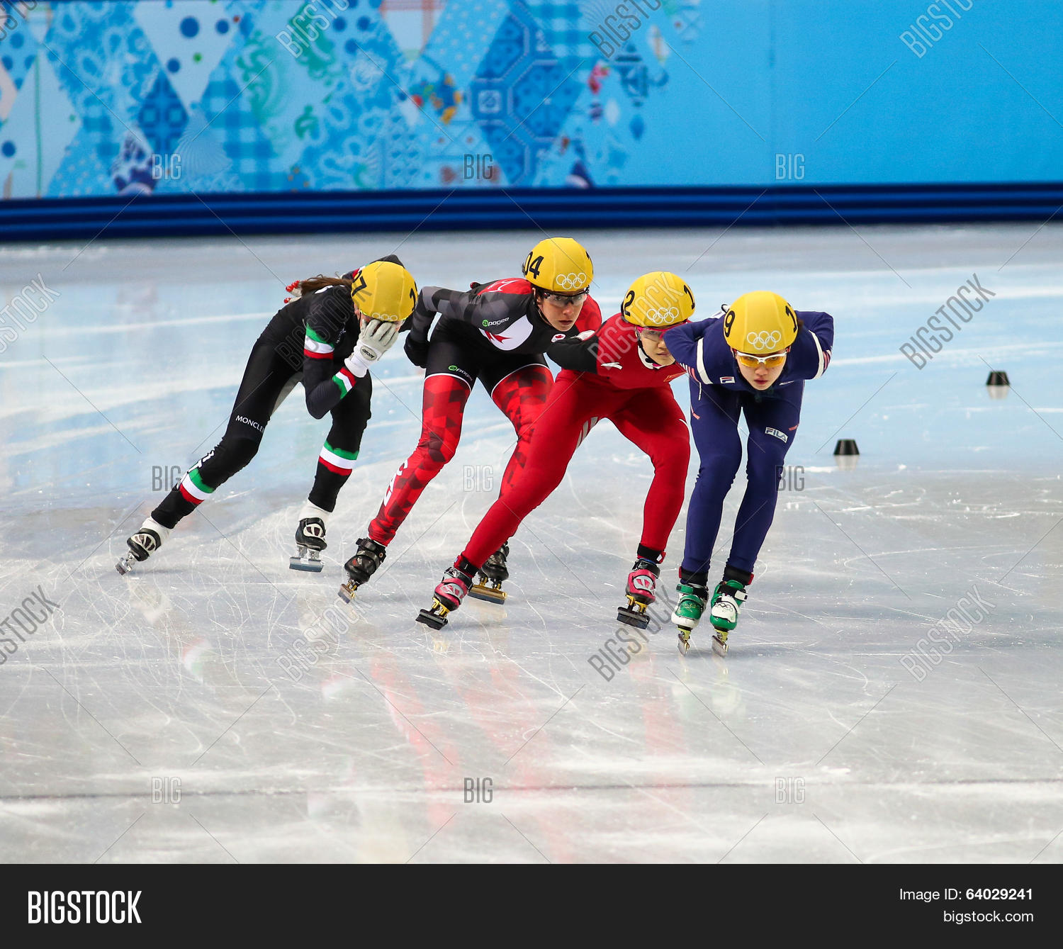 Ladies' 1000 M Heats Image & Photo (Free Trial) | Bigstock