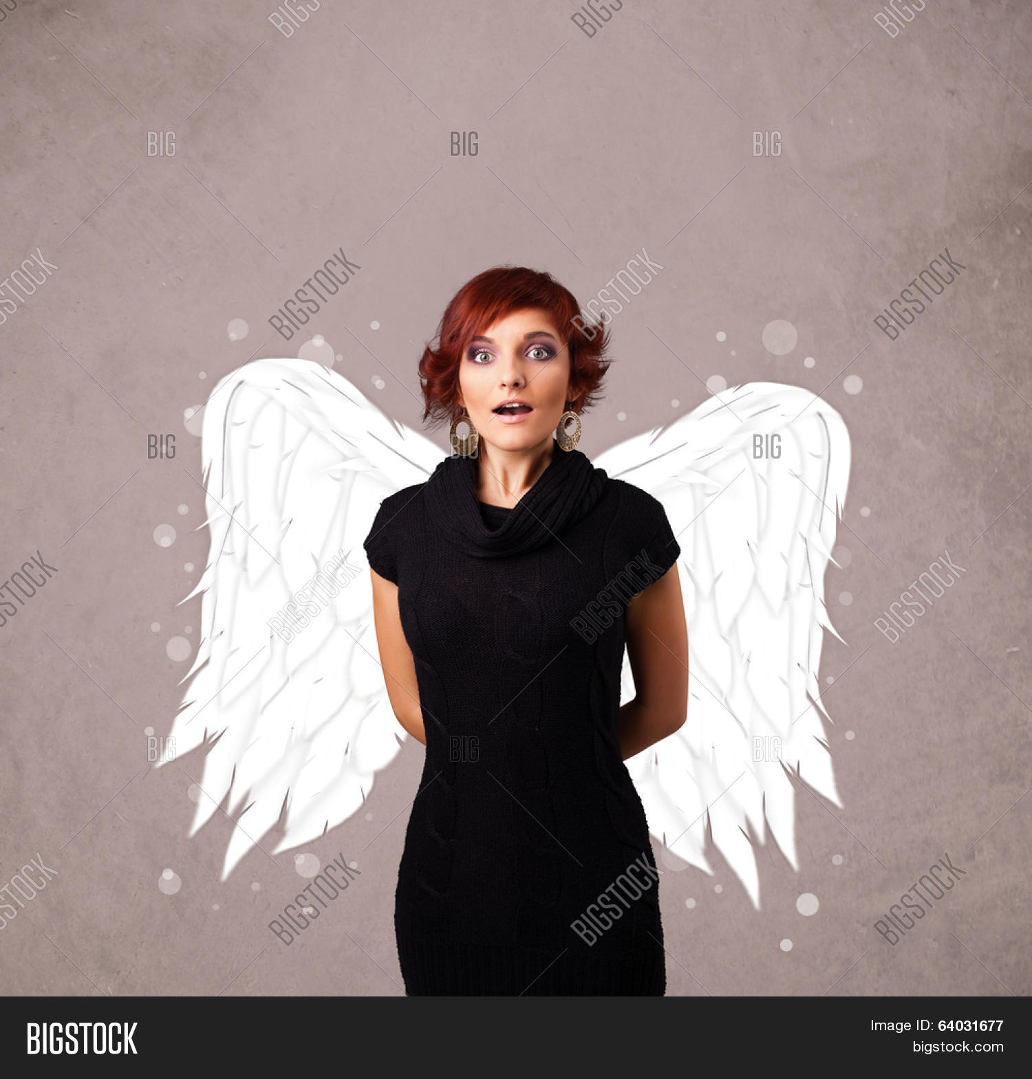 Cute Person Angel Image & Photo (Free Trial) | Bigstock