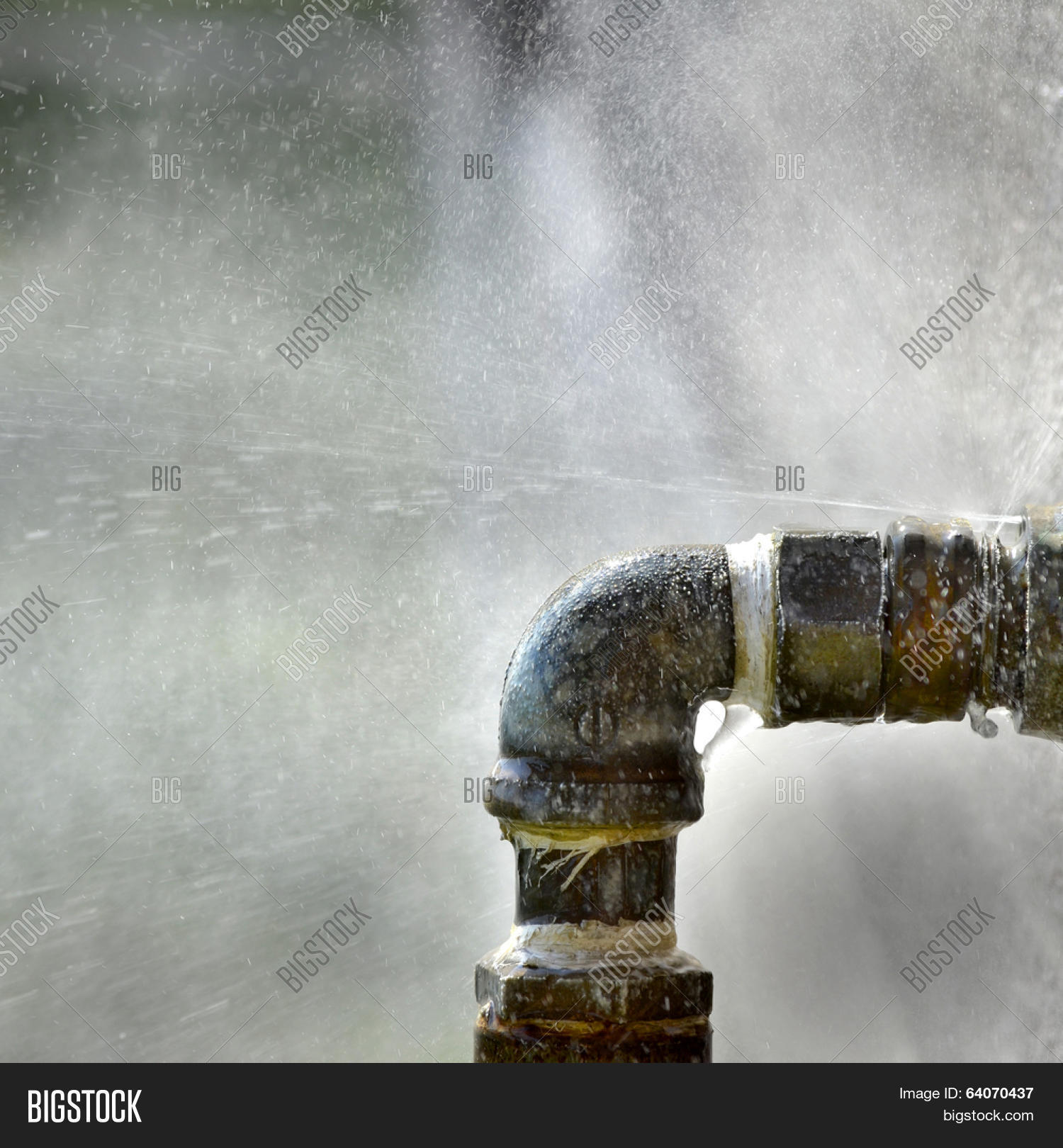Old Rusty Pipe Leak Image & Photo (Free Trial) | Bigstock