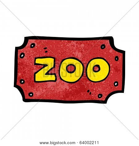 Cartoon Zoo Sign Vector & Photo (Free Trial) | Bigstock