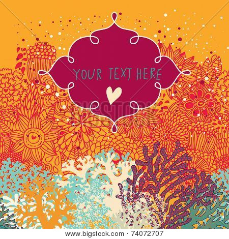 Underwater Card Vector & Photo (Free Trial) | Bigstock